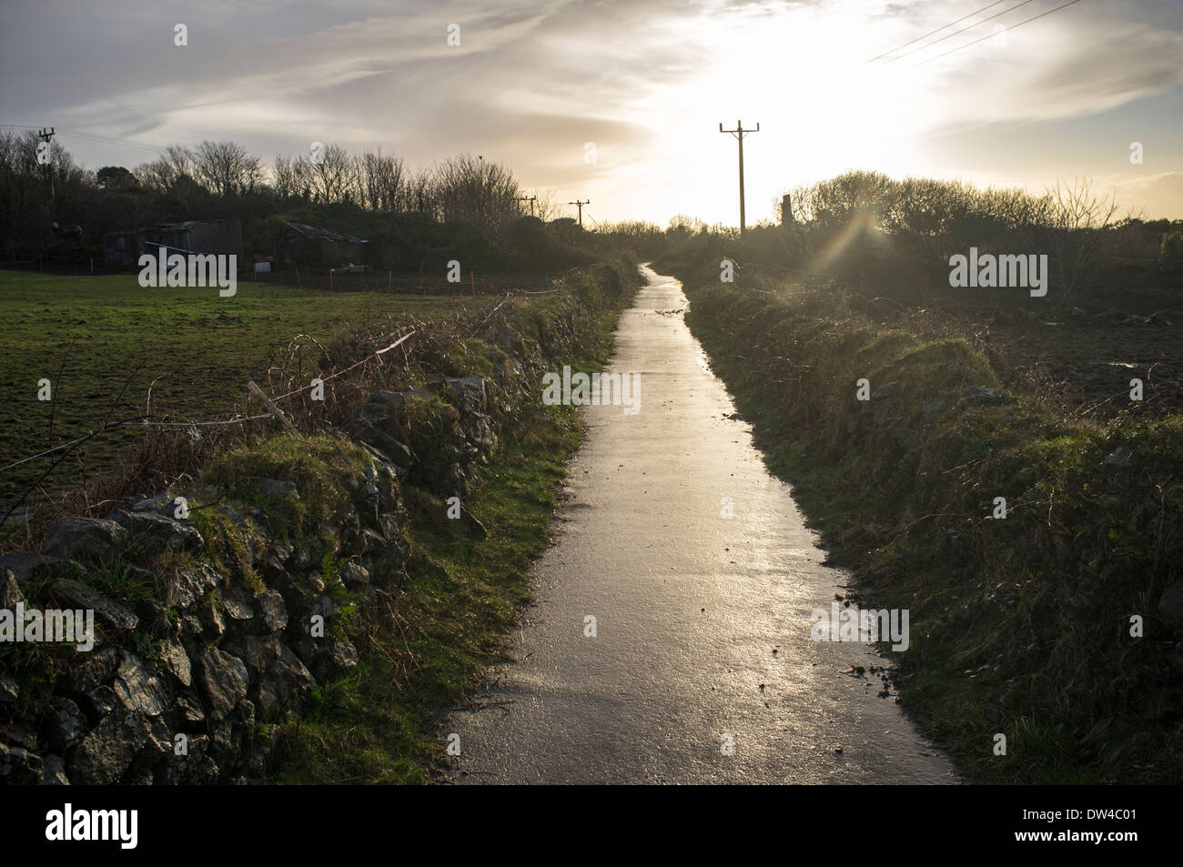 Wet countryside hi-res stock photography and images - Alamy