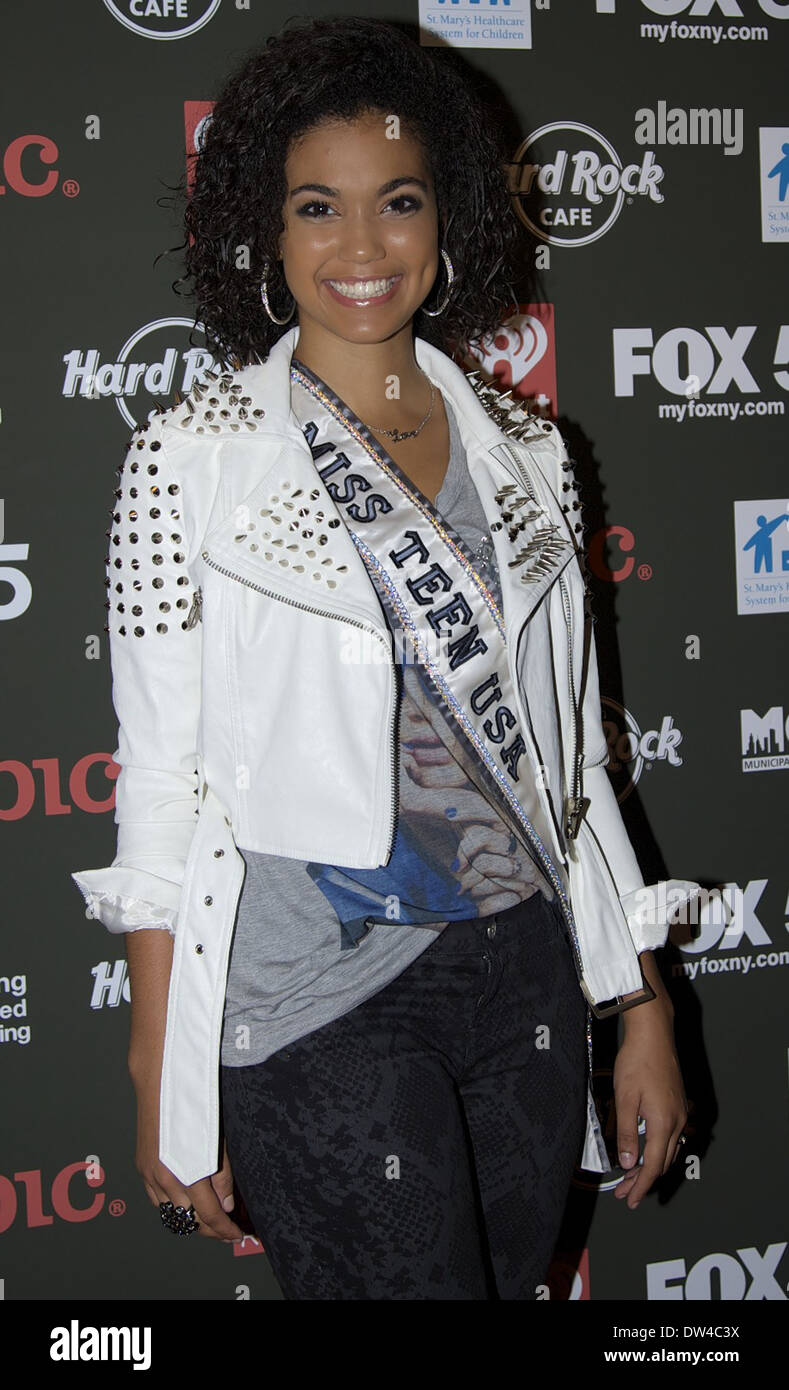 Logan West attends Hard Rock Rocks Times Square at Hard Rock Cafe ...