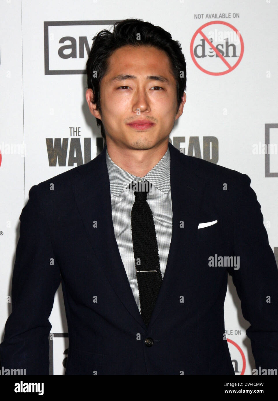 Steven Yeun Premiere Of AMC's "The Walking Dead" 3rd Season - Arrivals ...