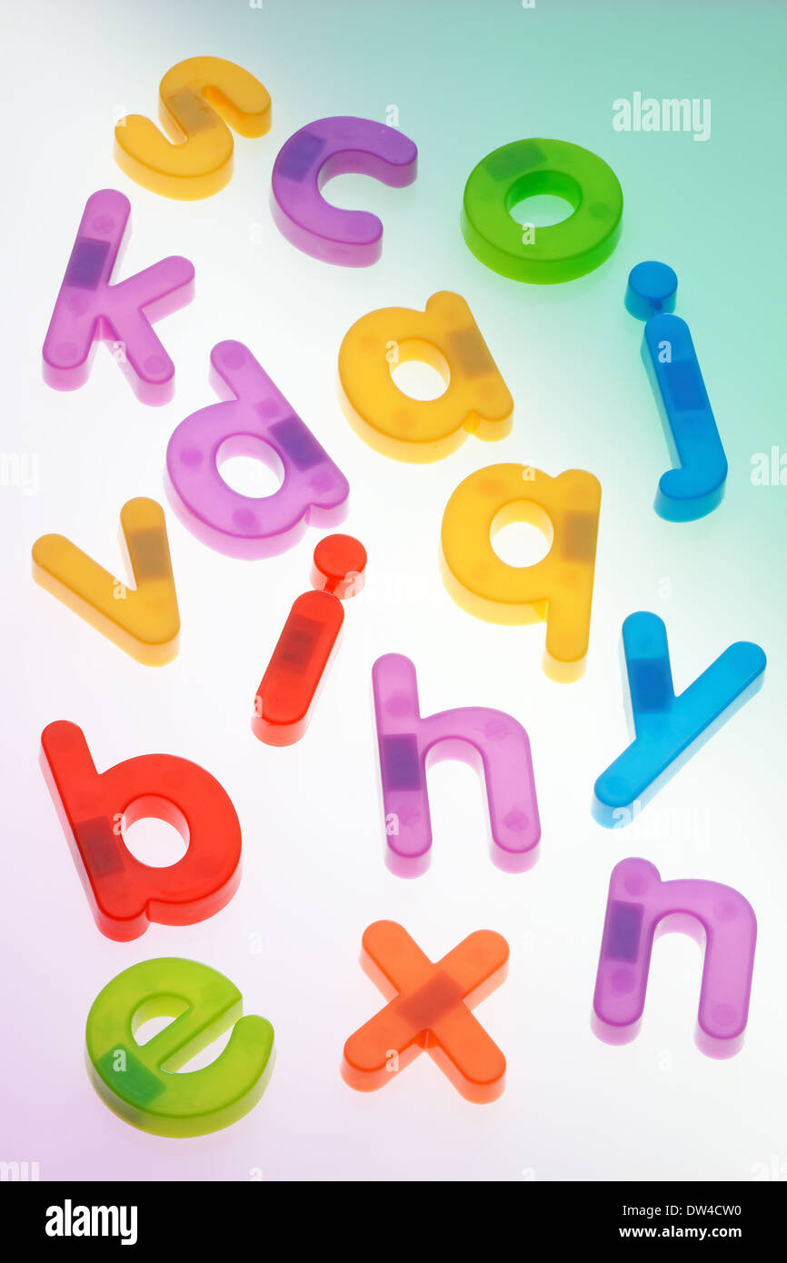 Magnetic Letters Alphabet High Resolution Stock Photography and Images ...