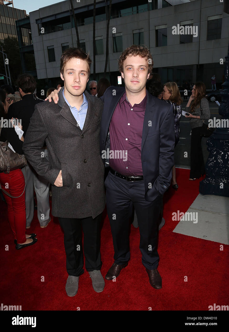 Matthew Fahey and Jozef Fahey 'Argo' - Los Angeles Premiere at AMPAS ...