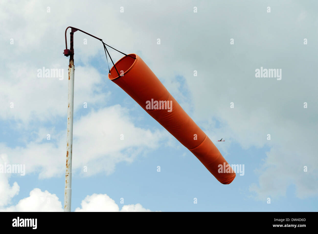 Windsock on an airfield Stock Photo - Alamy