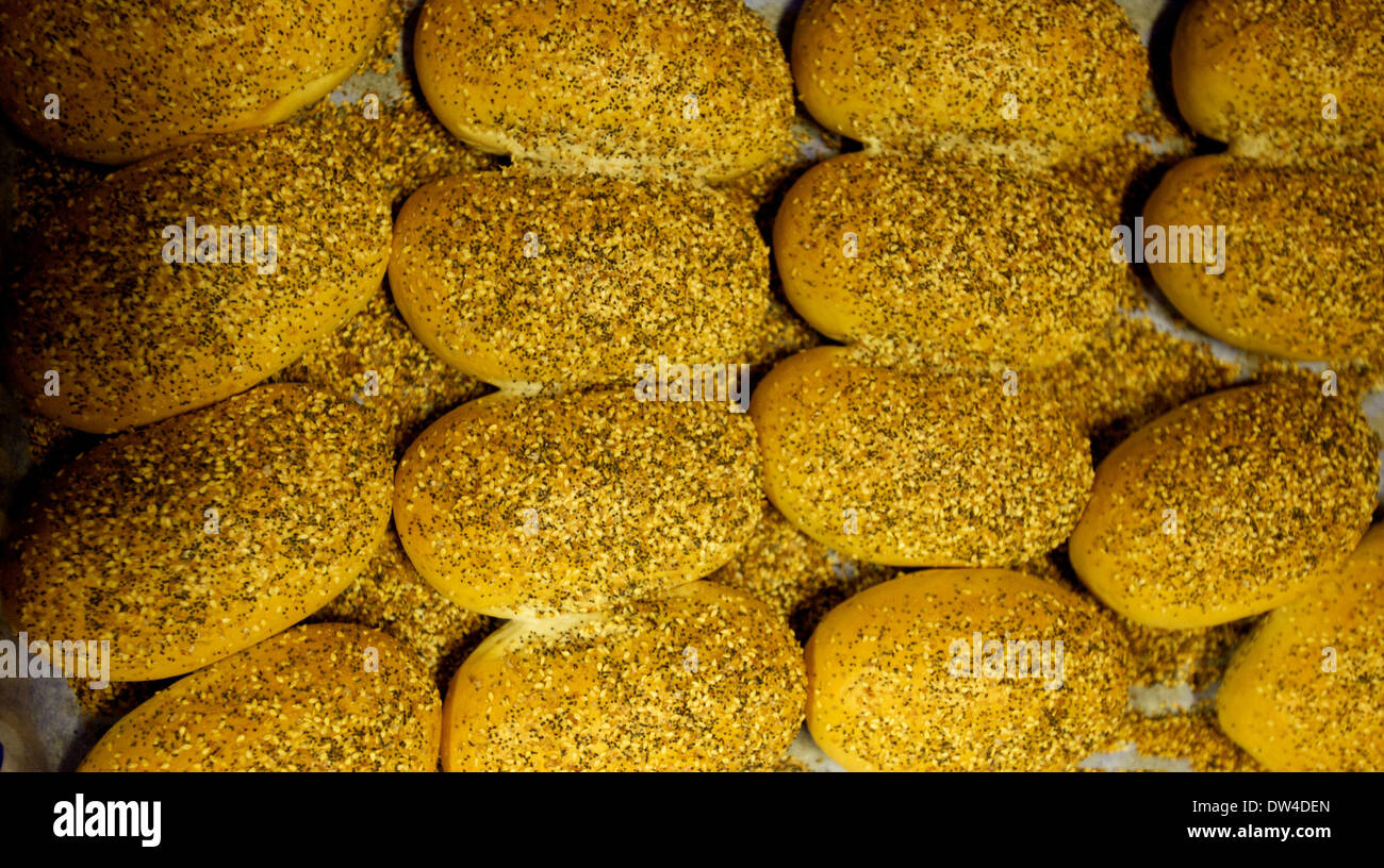 Bakers bread on tray hi-res stock photography and images - Alamy