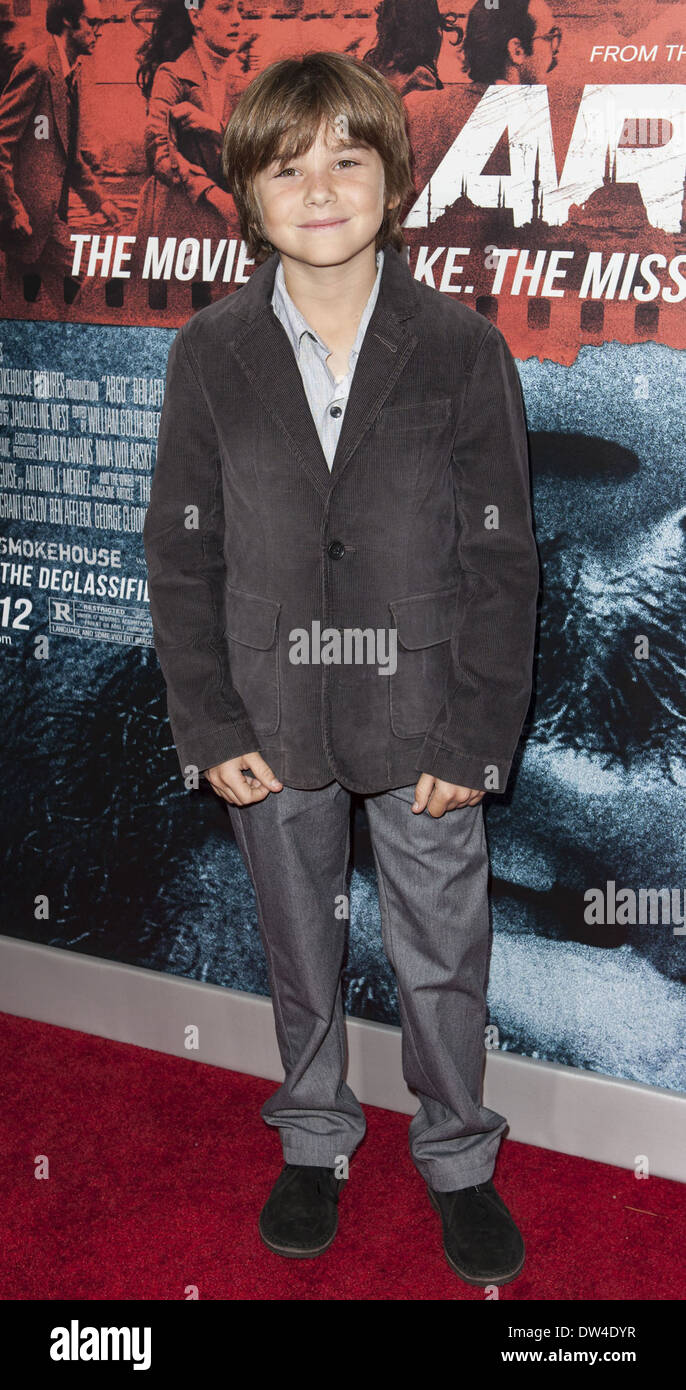 Aidan Sussman arrives at the 'Argo' - Los Angeles Premiere at AMPAS ...