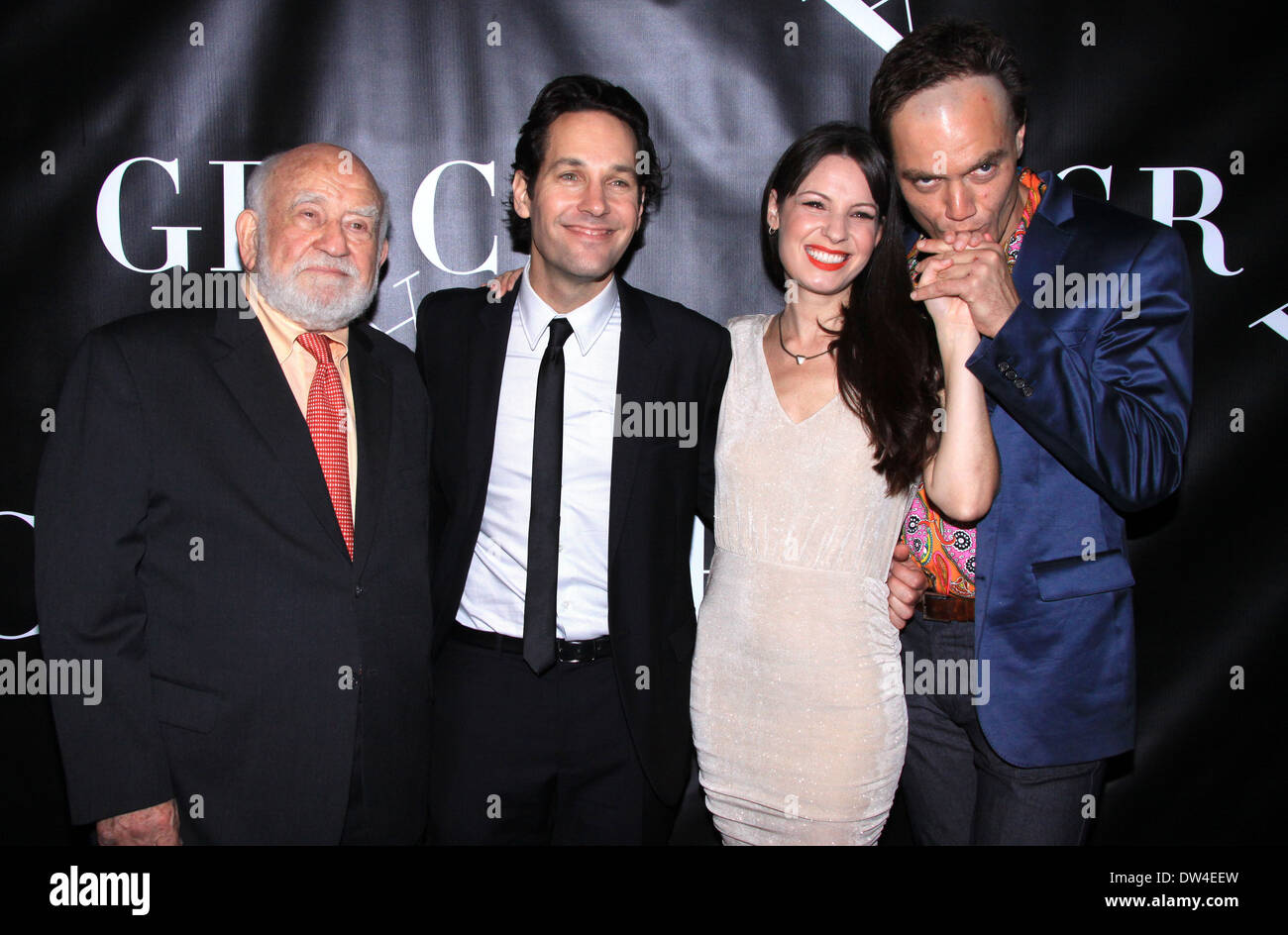 Edward Asner, Paul Rudd, Kate Arrington and Michael Shannon Broadway ...