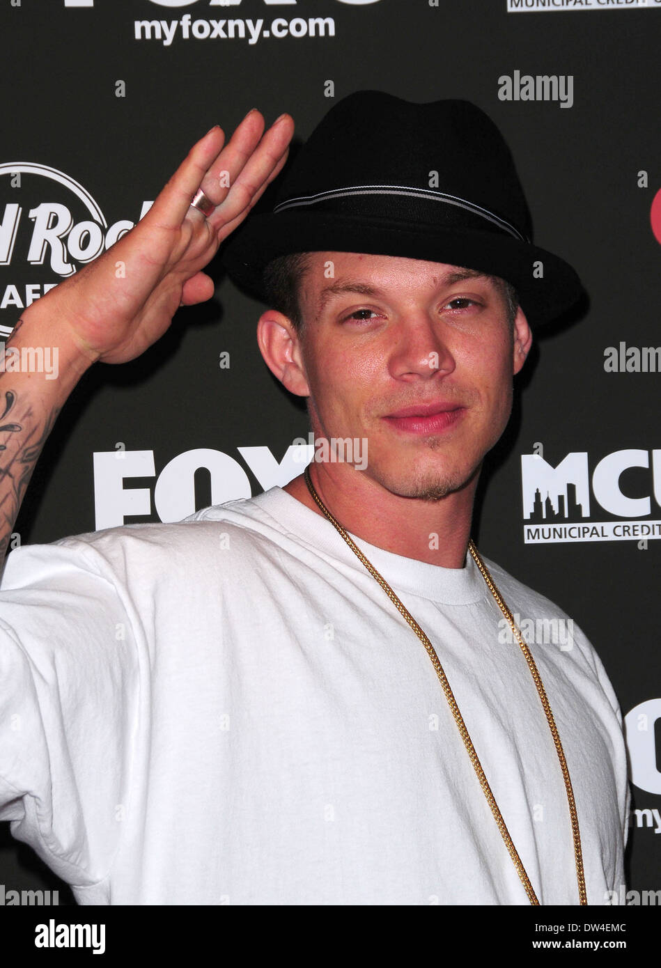 Chris Rene attends Hard Rock Rocks Times Square at Hard Rock Cafe ...