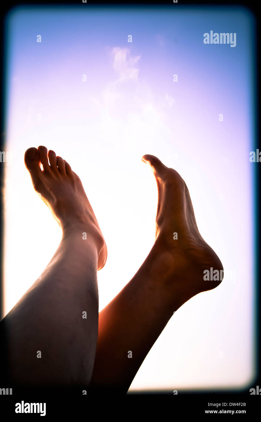 Foot freedom hi-res stock photography and images - Alamy