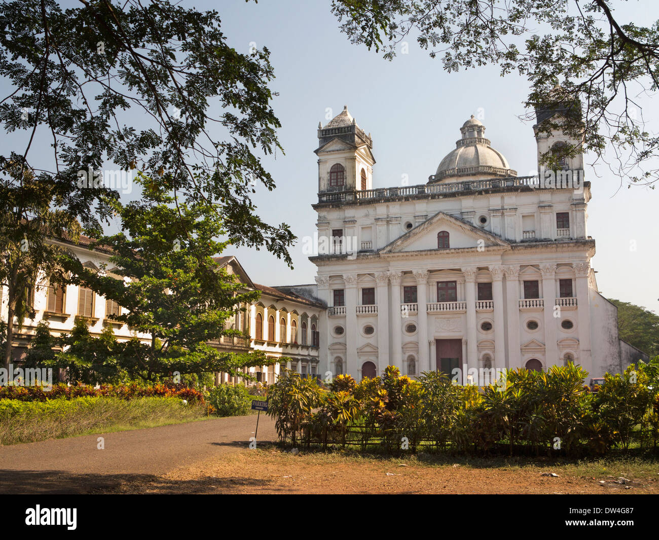 India, Goa, Old Velha Goa, St Catejan Theatine Order Convent 1655 ...