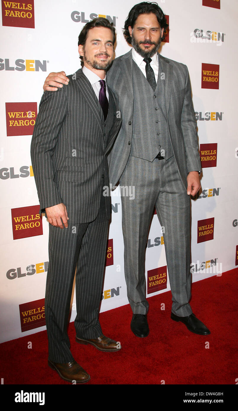 Matt Bomer and Joe Manganiello 8th Annual GLSEN Respect Awards held at ...