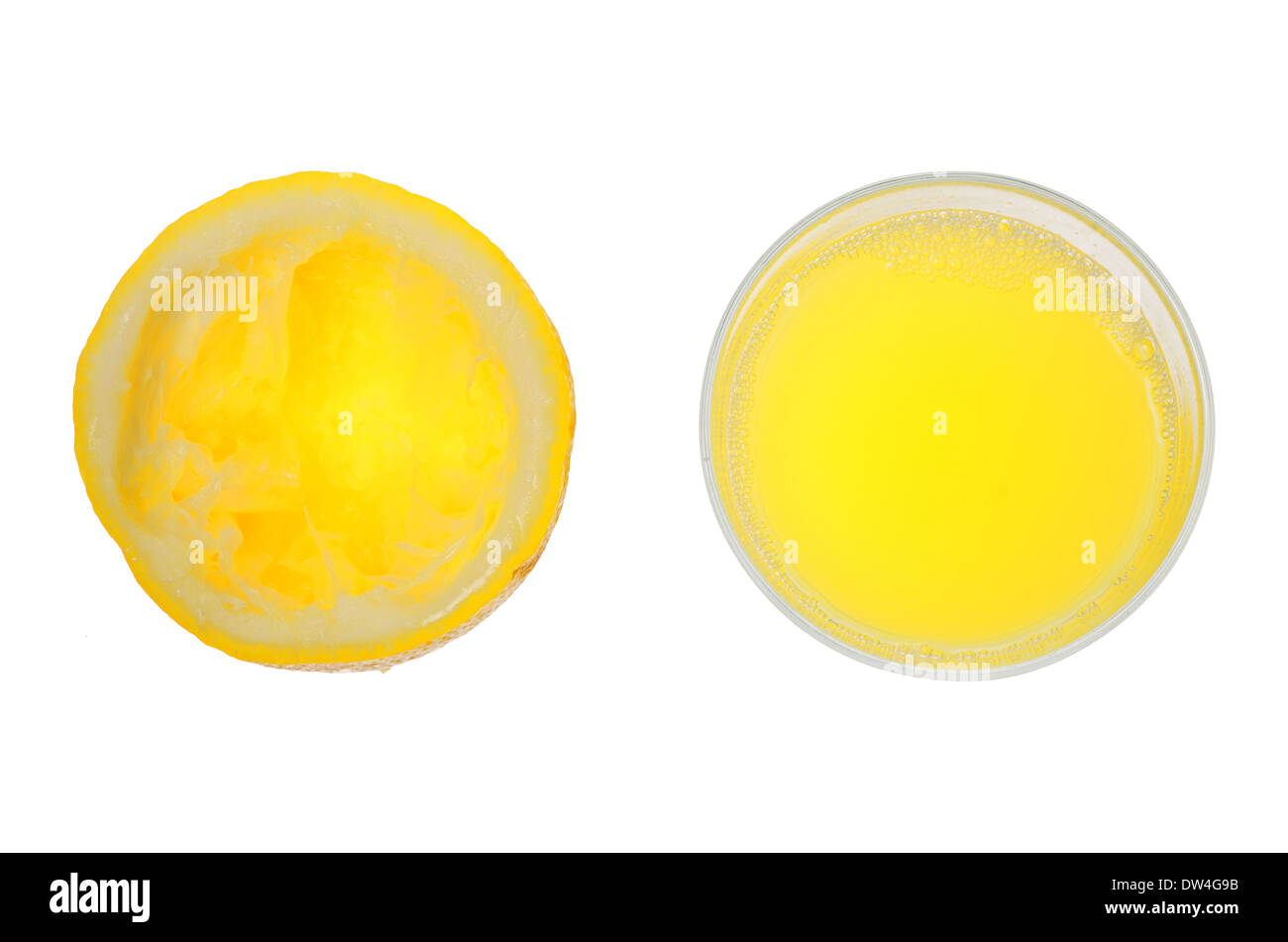 Lemon pulp Cut Out Stock Images & Pictures - Alamy