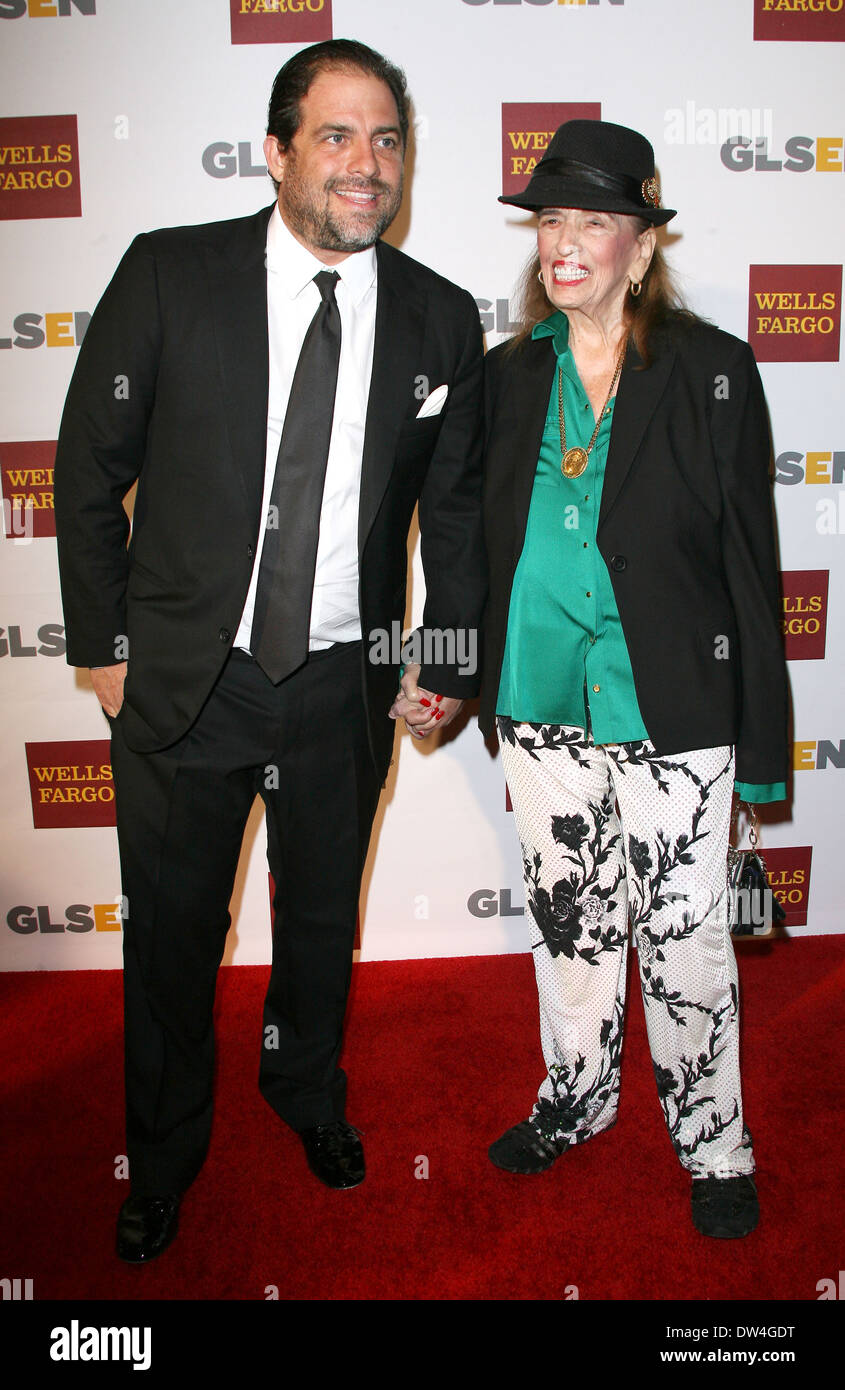 Brett Ratner and his grandmother Fanita Ratner 8th Annual GLSEN Respect ...