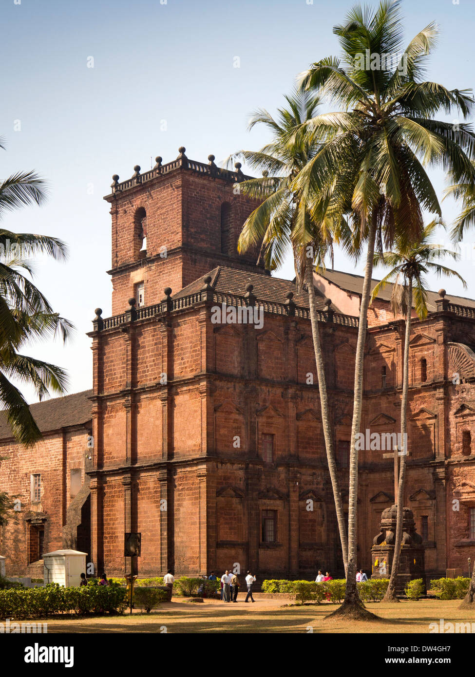 India, Goa, Old Velha Goa, Basilica of Bom Jesus church Stock Photo - Alamy
