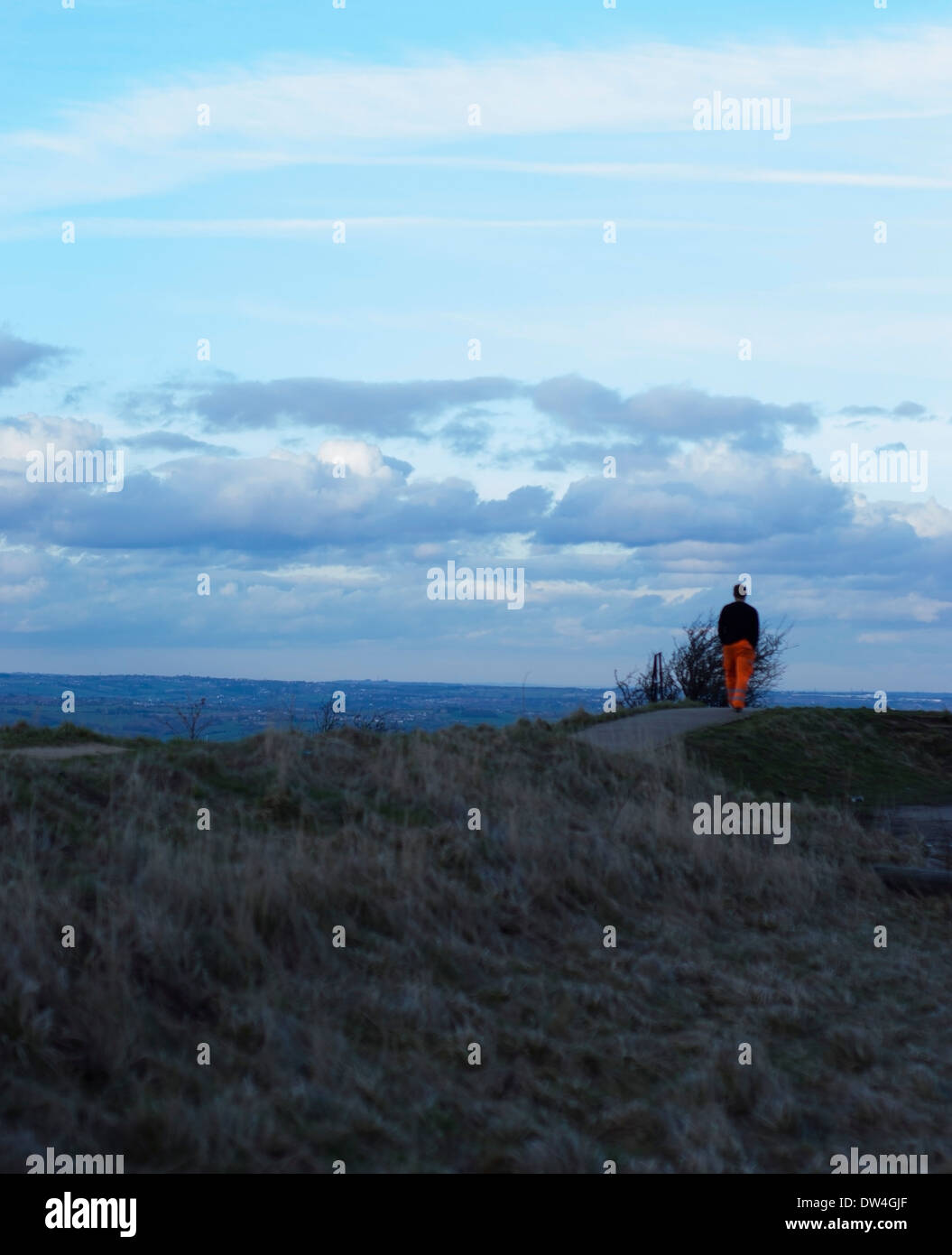 Man in the distance hi-res stock photography and images - Alamy