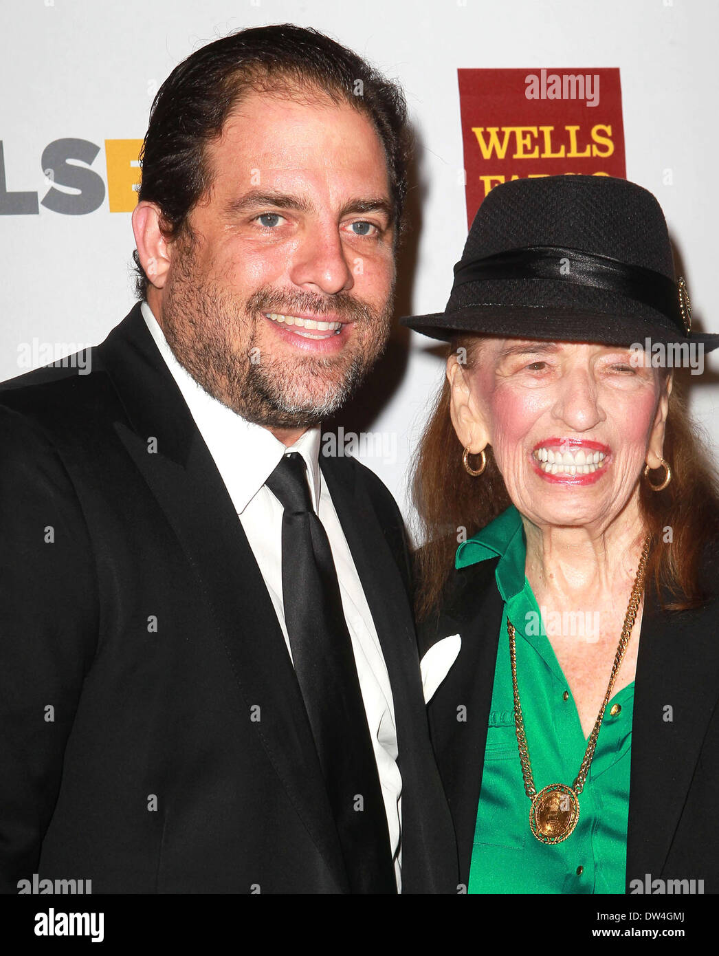 Brett Ratner and his grandmother Fanita Ratner 8th Annual GLSEN Respect ...