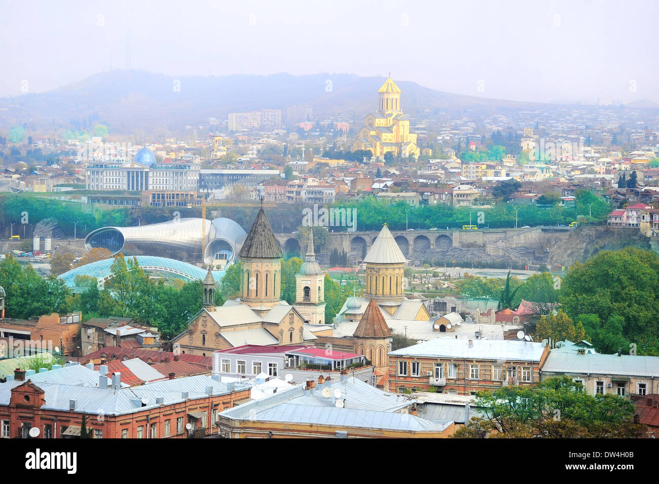 Tbilisi skyline hi-res stock photography and images - Alamy
