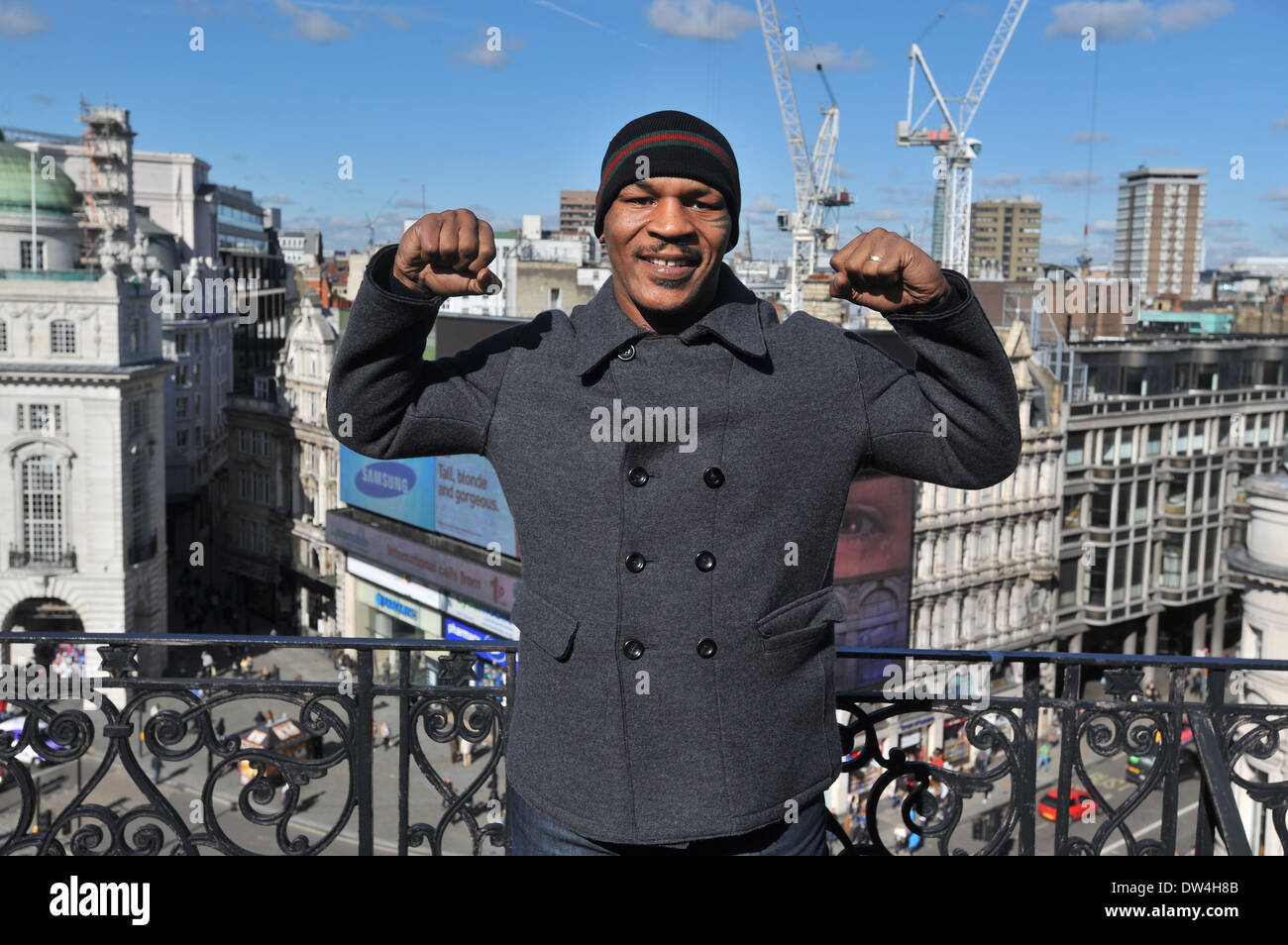 Mike Tyson hosts a Q&A session at Lillywhites Piccadilly to co-incide ...