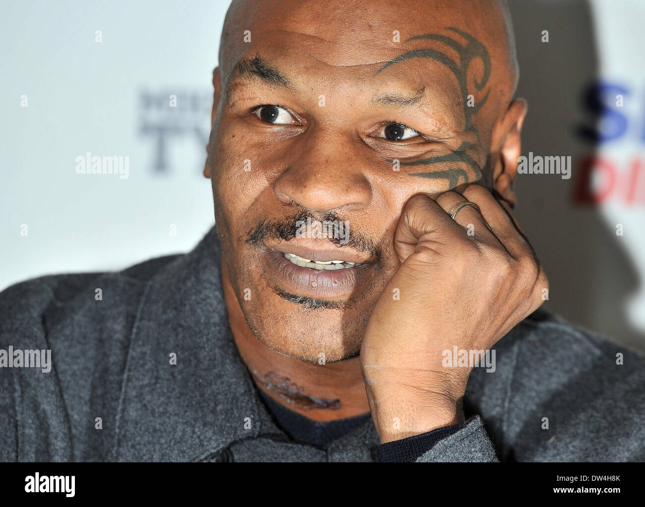 Mike Tyson hosts a Q&A session at Lillywhites Piccadilly to co-incide ...