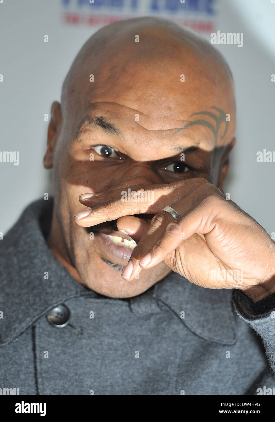 Mike Tyson hosts a Q&A session at Lillywhites Piccadilly to co-incide ...