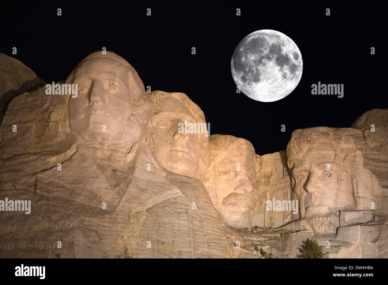 Moon Over Mount Rushmore Full Harvest Moon On Friday Is A Supermoon: