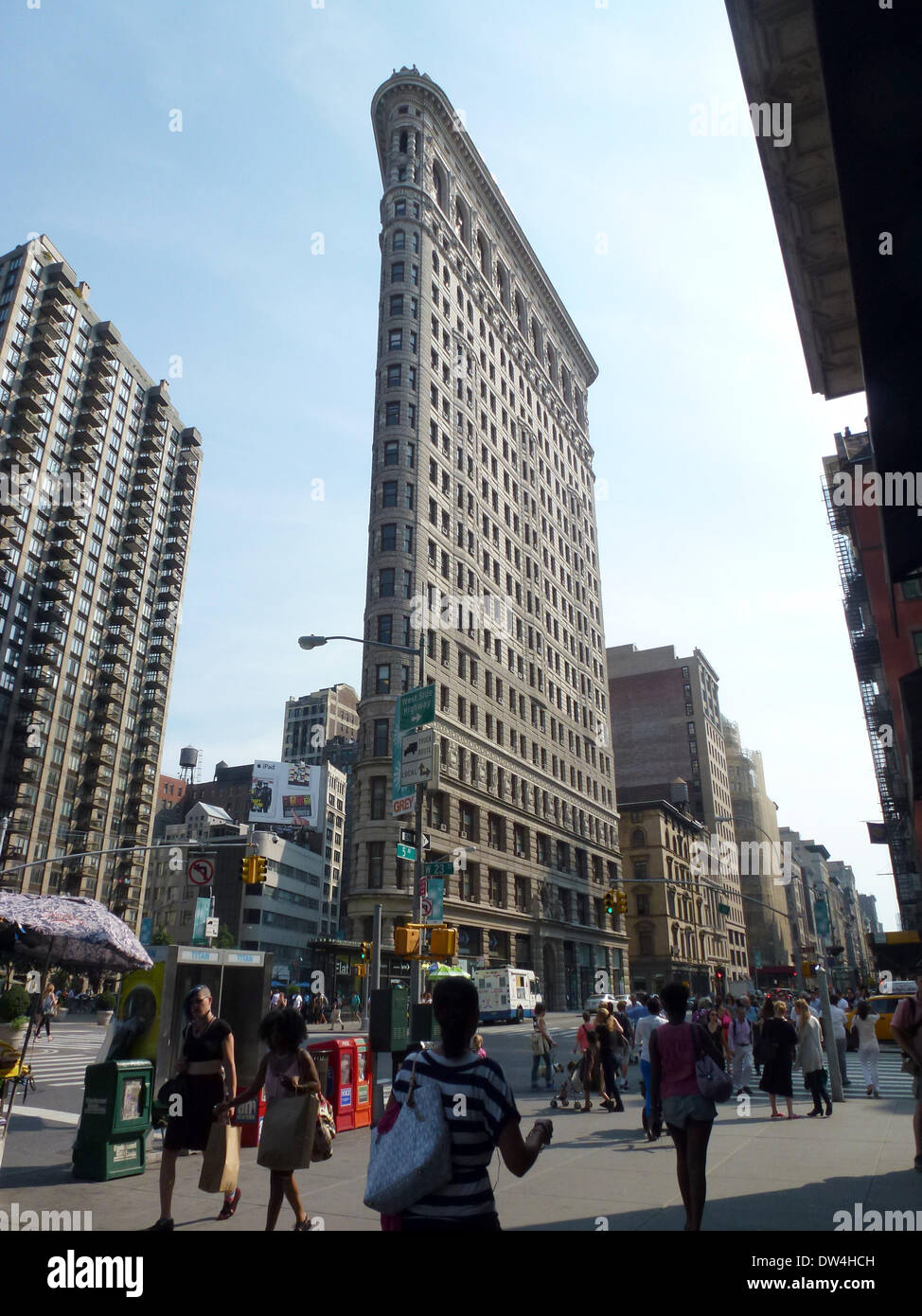 The Flatiron Building (aka Fuller Building) in Manhattan, USA, 21 ...