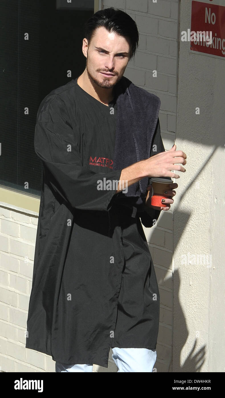 Rylan Clark 'The X Factor' contestants arrive at The Fountain Studio's ...