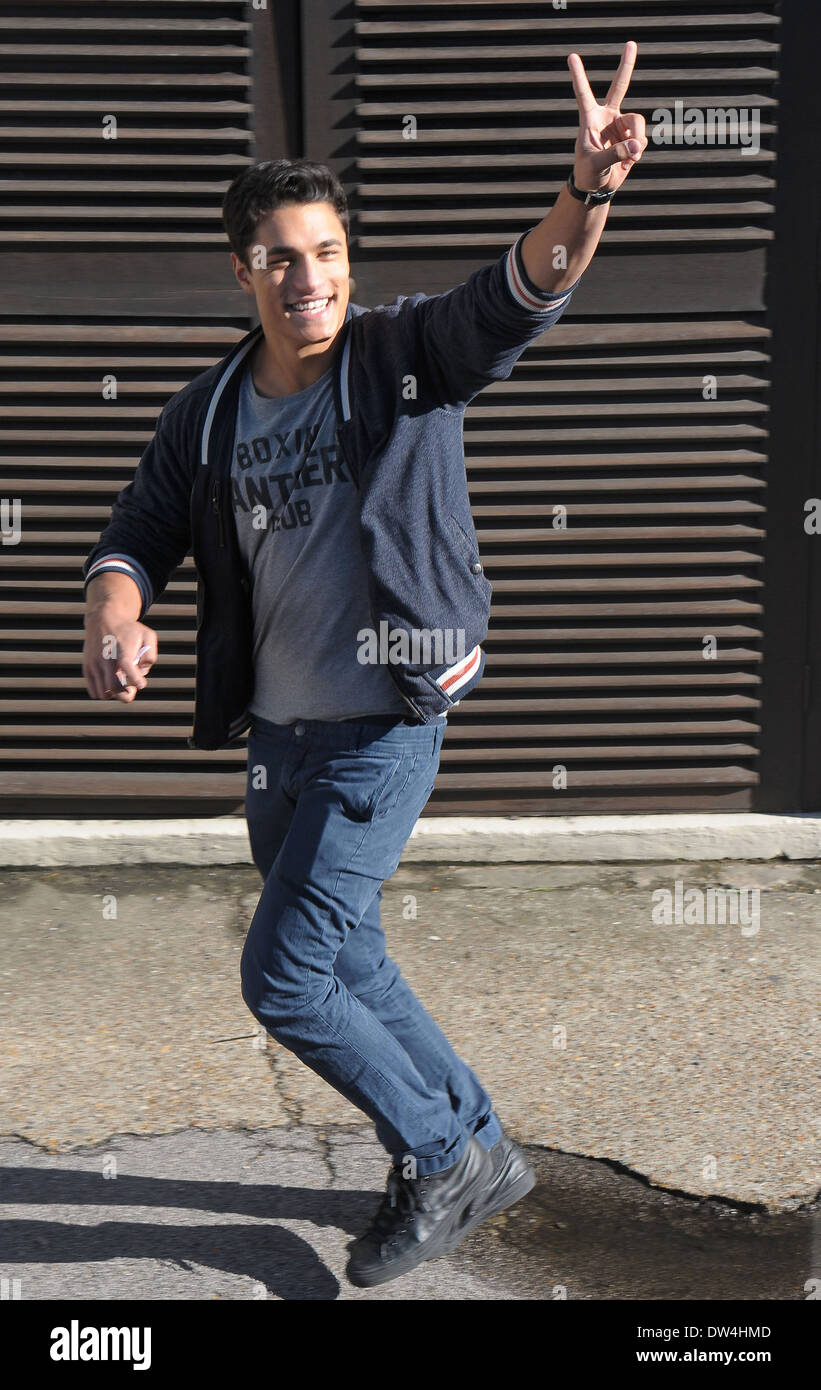 Staz Nair 'The X Factor' contestants arrive at The Fountain Studio's ...