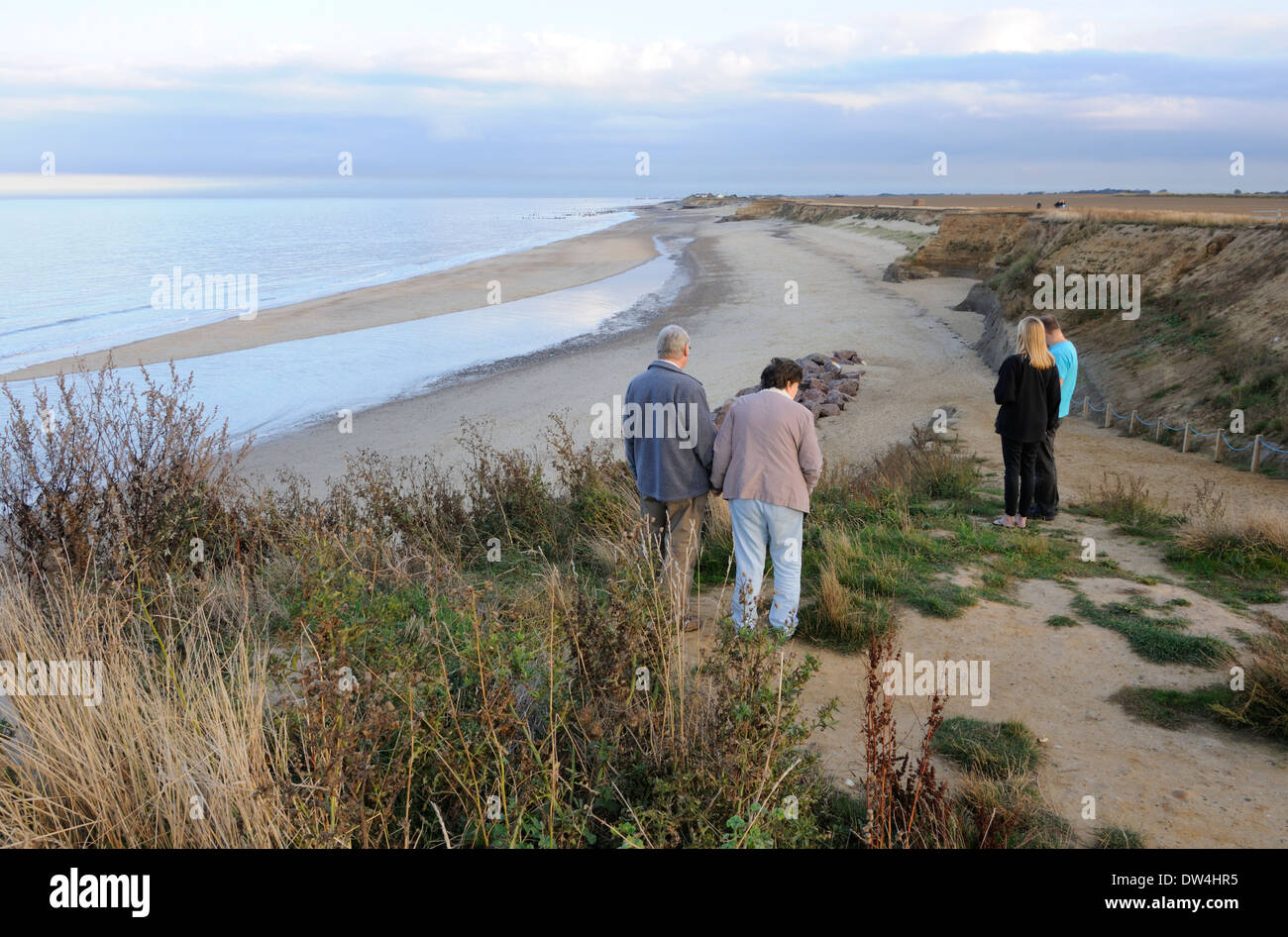 Coastal management happisburgh norfolk england hi-res stock photography ...
