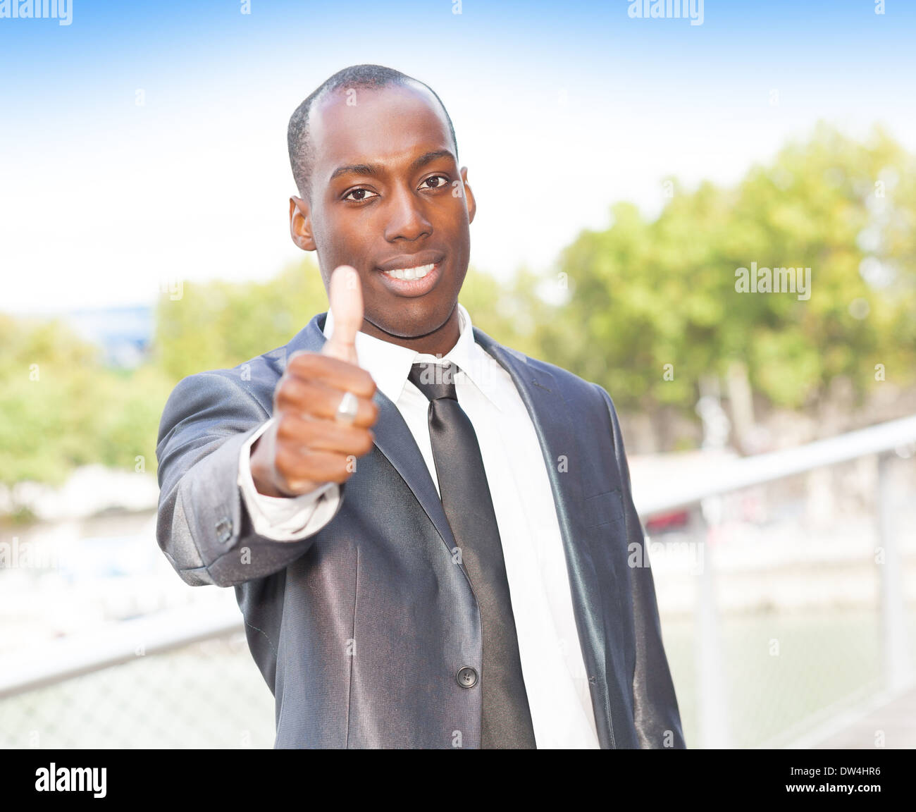 Confident black business man hi-res stock photography and images - Alamy