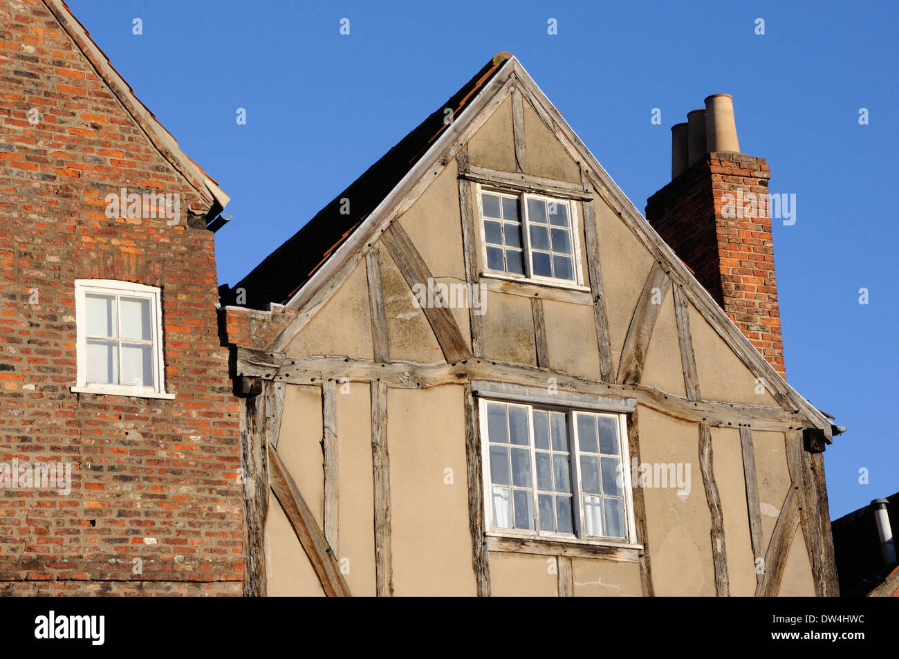 Timber frame gable hi-res stock photography and images - Alamy