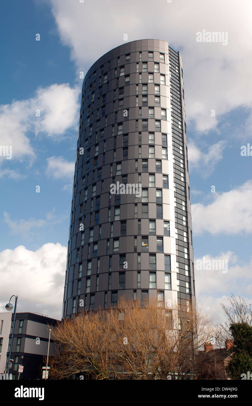 The Summit student apartments, Leicester, Leicestershire, UK Stock ...