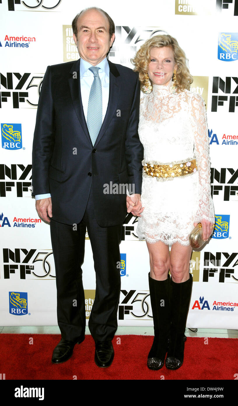 Philippe Dauman and wife Debbie Dauman The 50th New York Film Festival ...