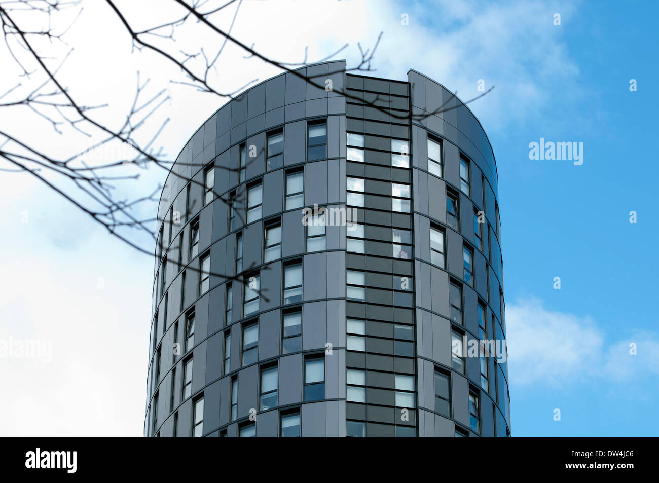 The Summit student apartments, Leicester, Leicestershire, UK Stock ...