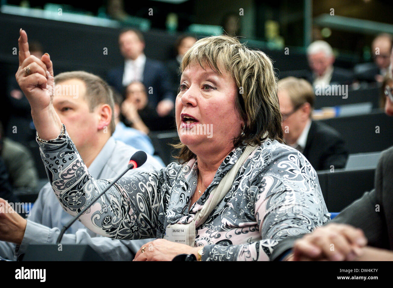 Natalya Vitrenko leader of Progressive socialist party of Ukraine ...