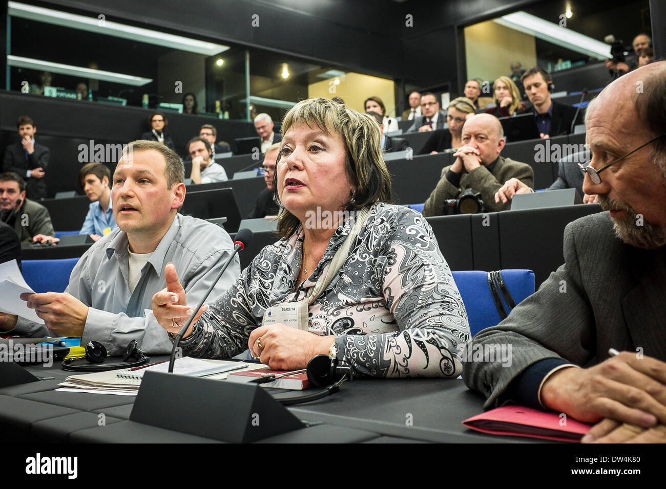 Natalya Vitrenko leader of Progressive socialist party of Ukraine ...