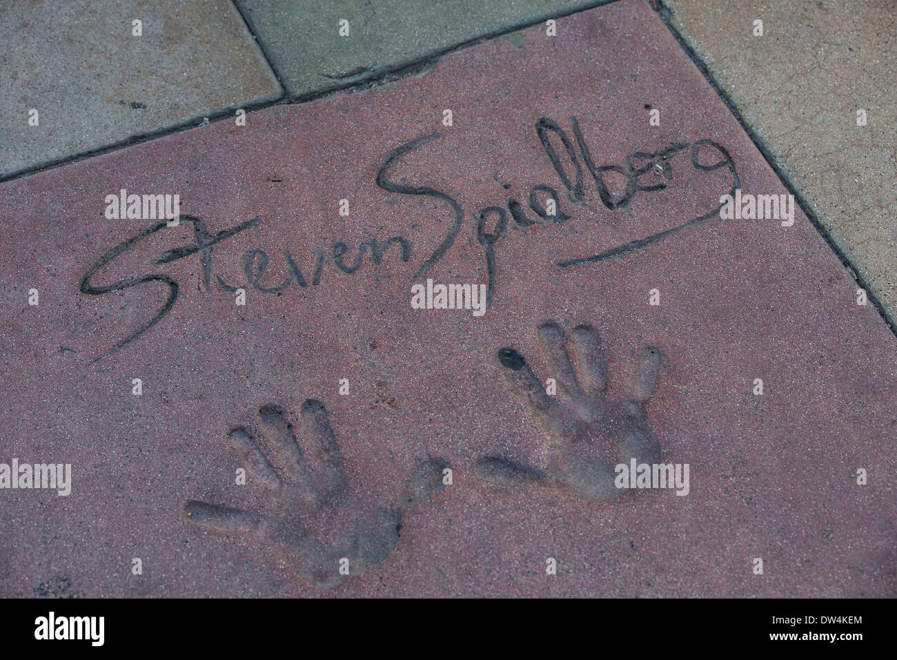LOS ANGELES,CA-JULY 2,2011:Steven Spielberg's autograph in the ...