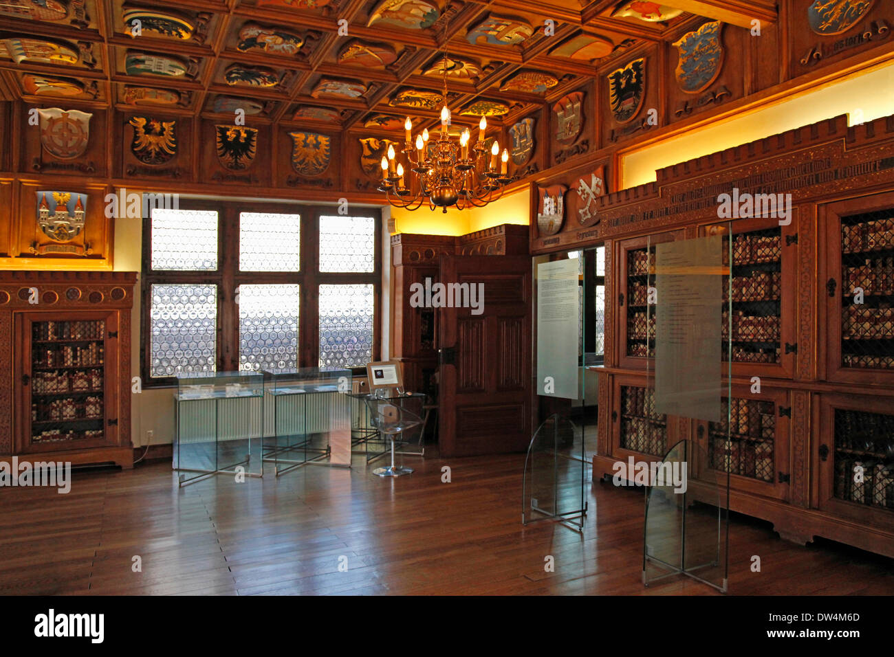 Melanchthon House, Room of the cities, Bretten, Kraichgau, district of ...