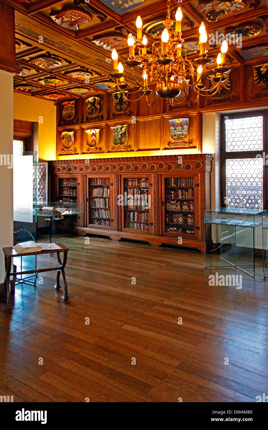 Melanchthon House, Room of the cities, Bretten, Kraichgau, district of ...