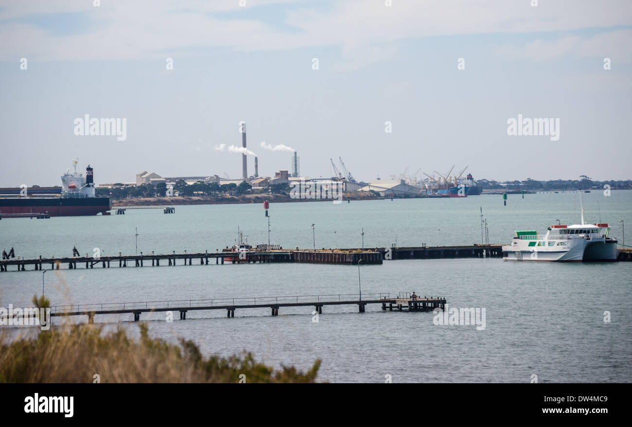 Chemical industry plant shipping. smelter the refinery and smelter ...