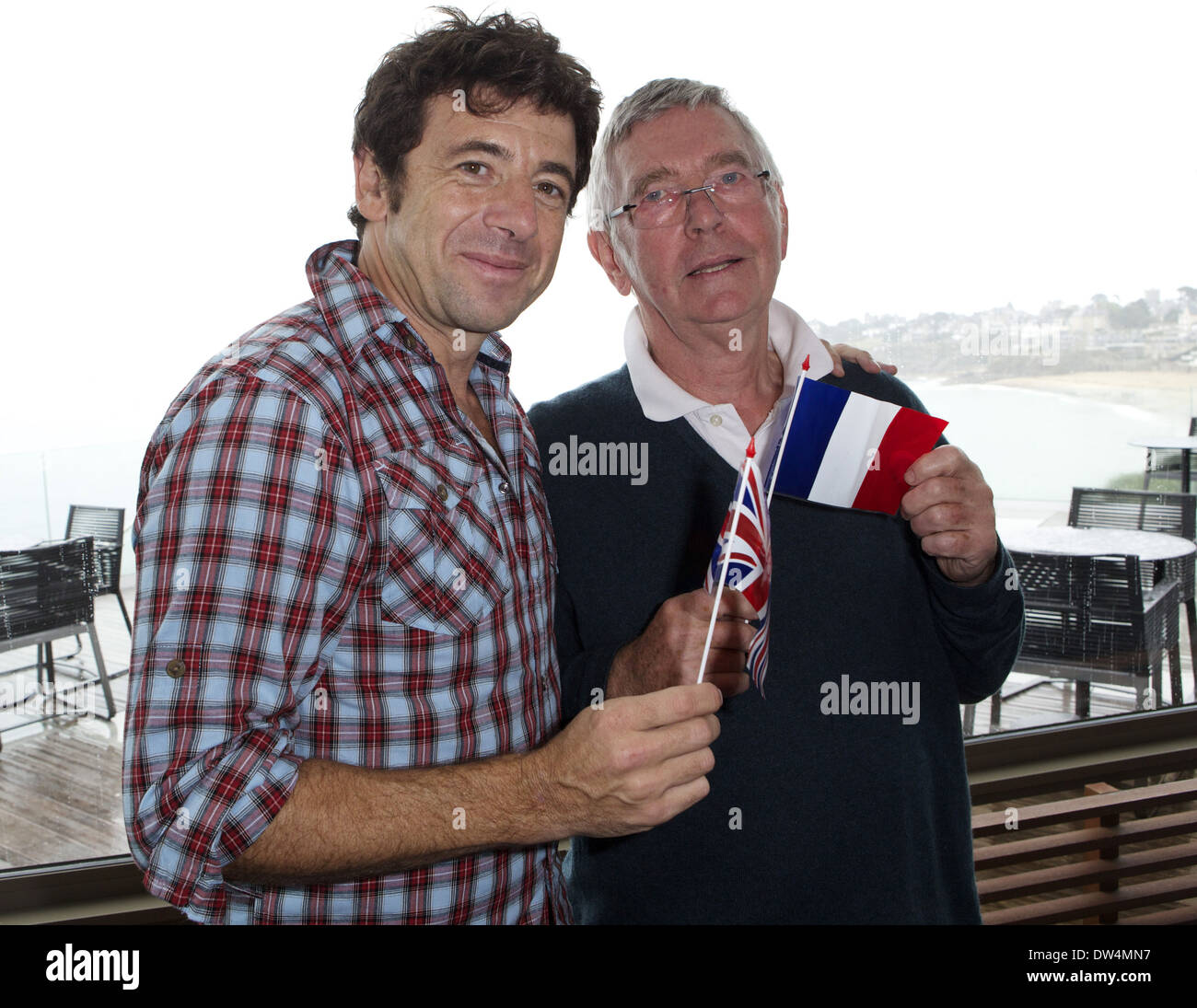 Patrick Bruel and Sir Tom Courtenay 23rd Dinard British Film Festival ...