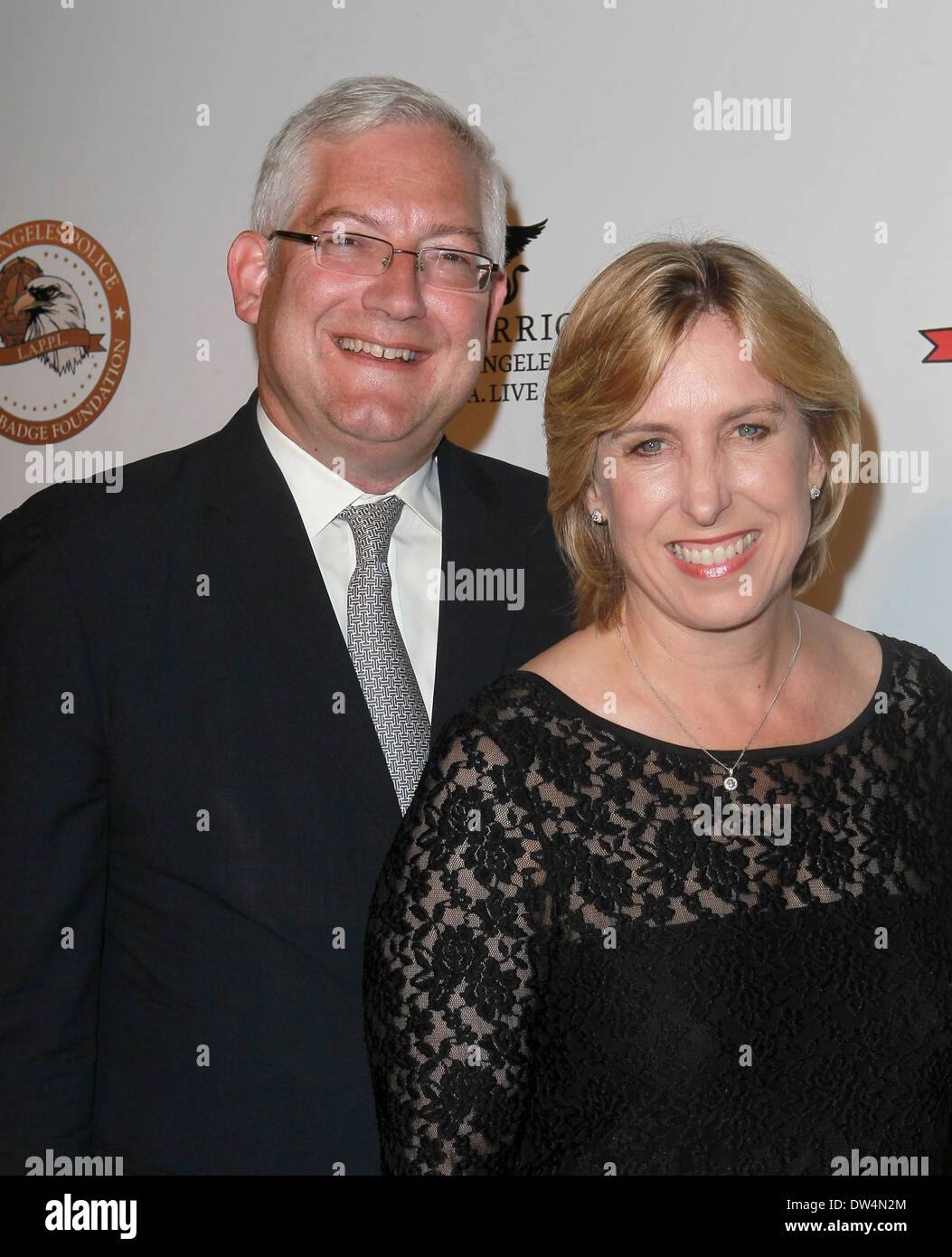 Dean Schramm, Wendy Greuel Los Angeles Police Protective League's 11th ...