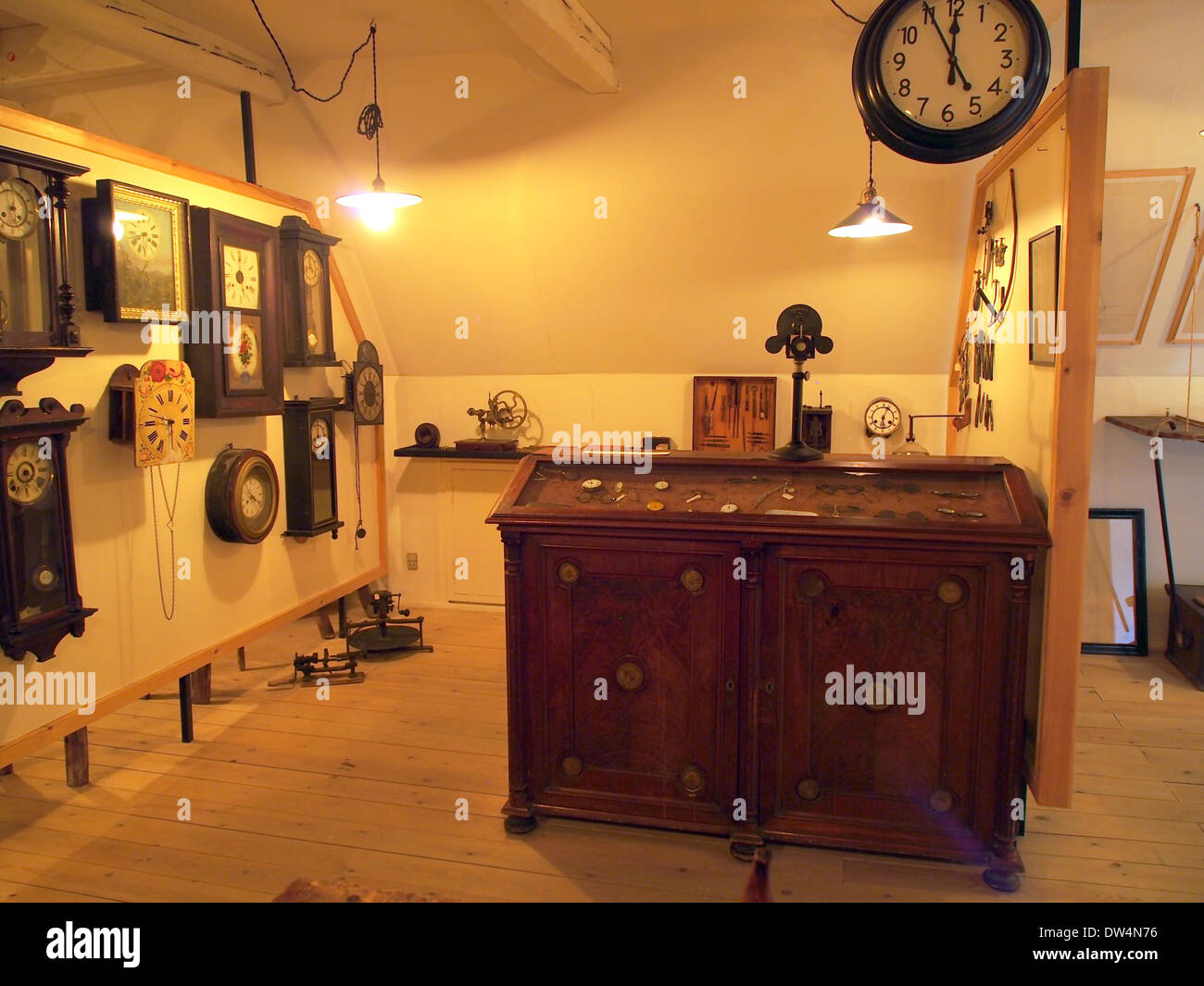 This clocks workshop features the intricate process of clockmaking ...