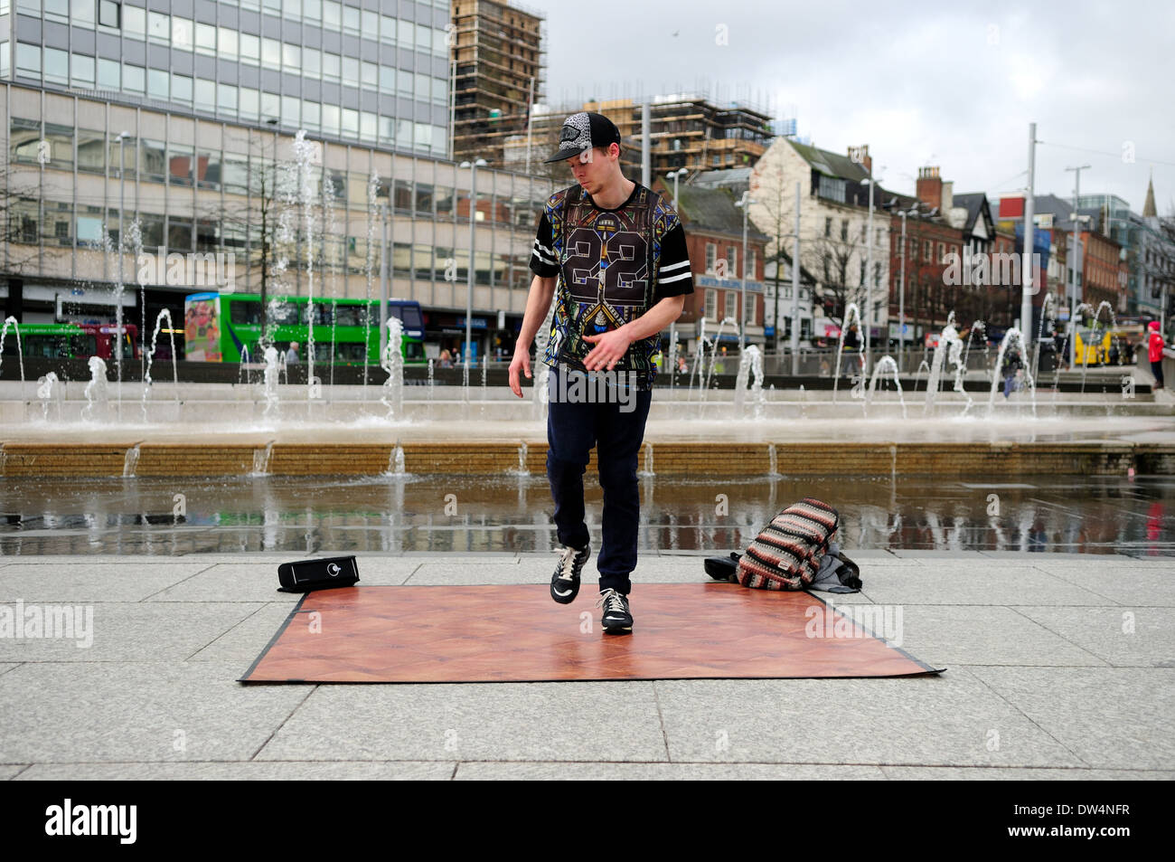 Free-Runner And Street Dancer Stock Photo - Alamy