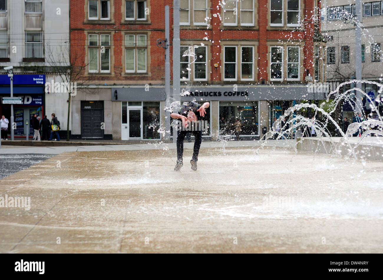 Free-Runner And Street Dancer Stock Photo - Alamy