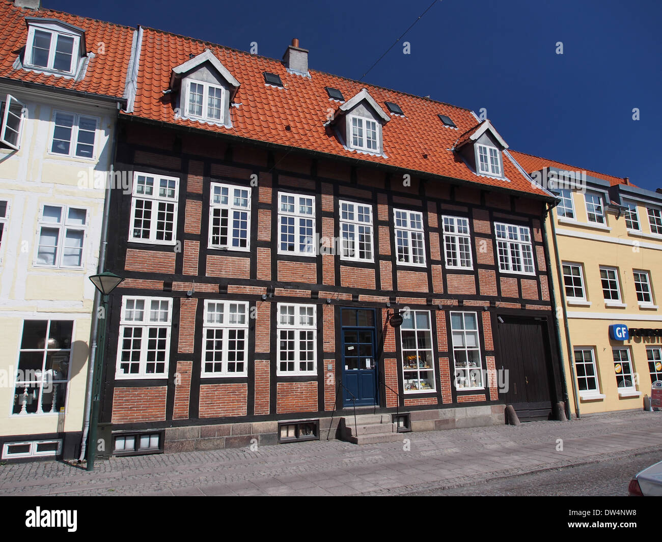 The houses in Odense, Denmark, showcase a blend of historical and ...