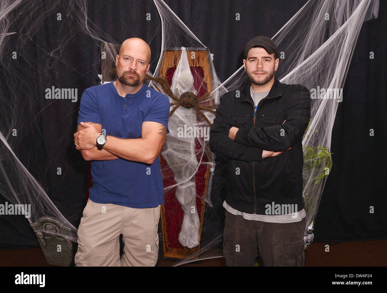 Jason Hawes and Steve Gonsalves from the hit SyFy TV series 'Ghost ...