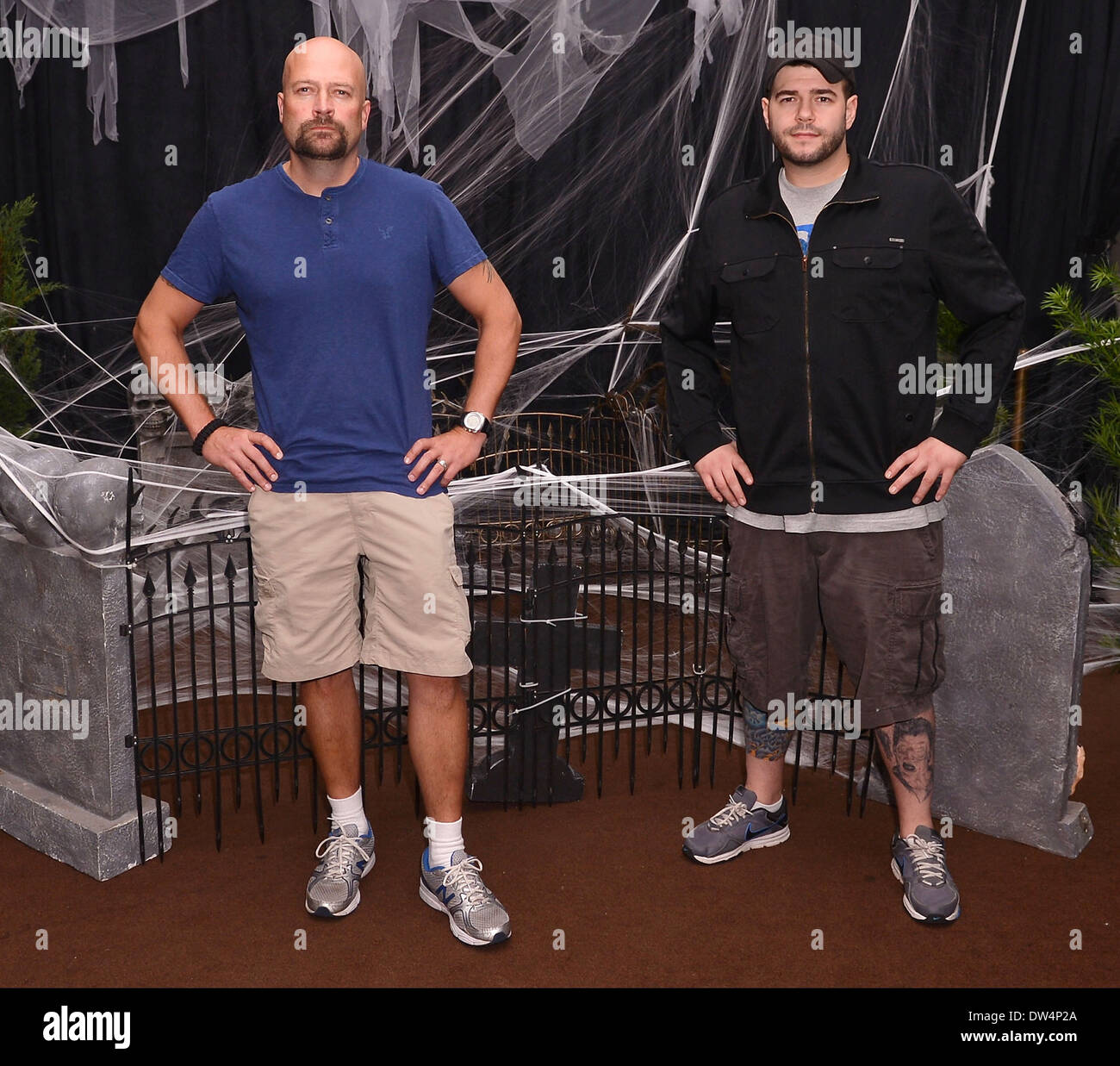 Jason Hawes and Steve Gonsalves from the hit SyFy TV series 'Ghost ...