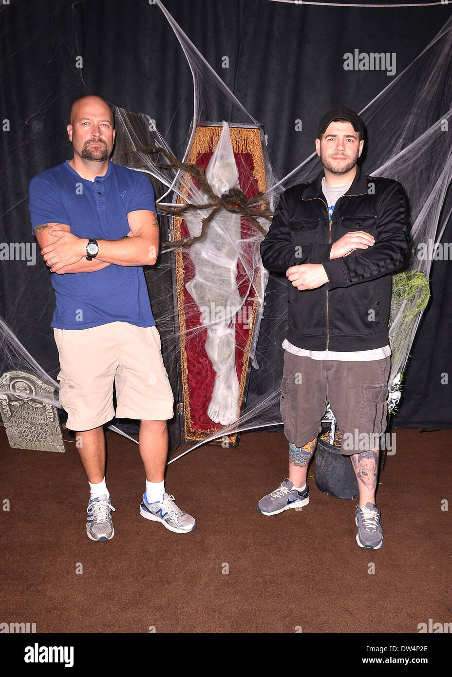 Jason Hawes and Steve Gonsalves from the hit SyFy TV series 'Ghost ...
