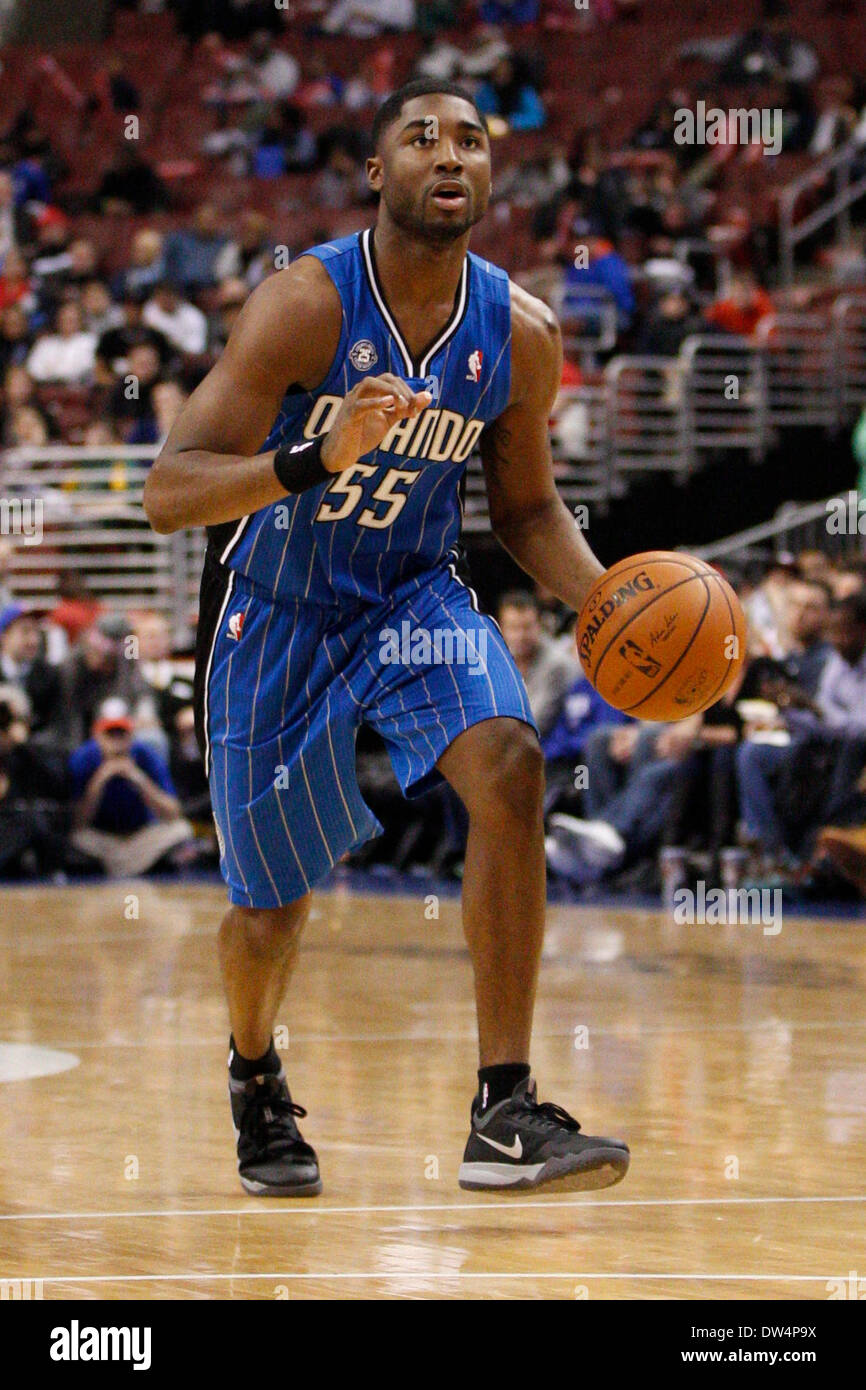 February 26, 2014: Orlando Magic point guard E'Twaun Moore (55) in ...