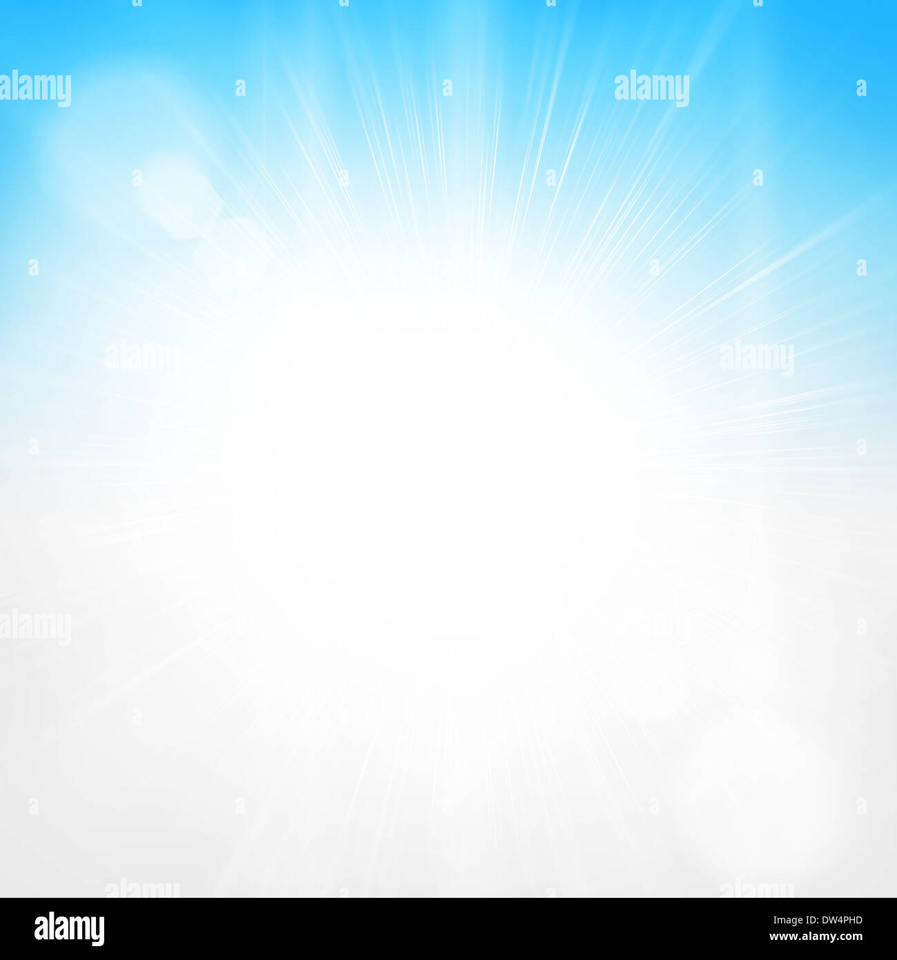 Bright sun light sky background Stock Photo - Alamy