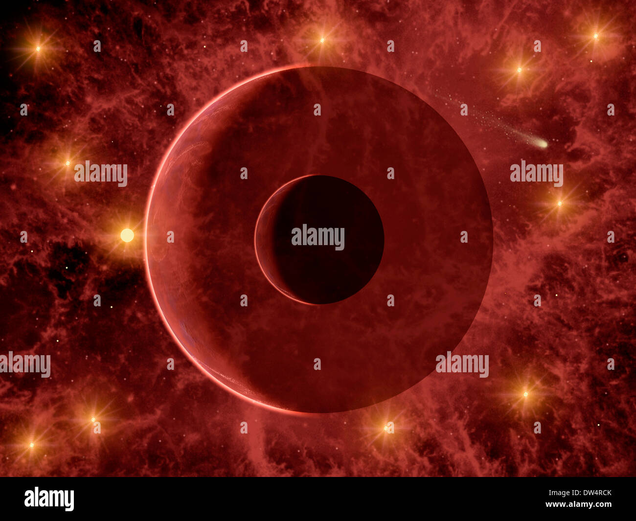 Cluster comet hi-res stock photography and images - Alamy